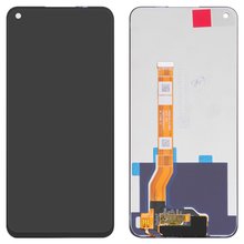 LCD compatible with Oppo A36, A76, (black, without frame, Original (PRC), CPH2375/BV066G3M-L01 ...