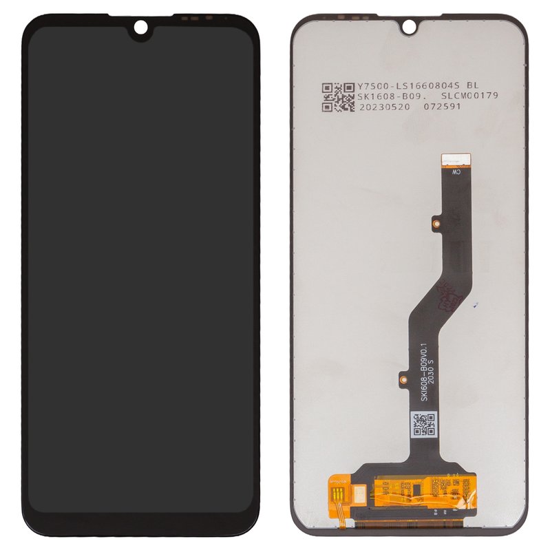 Pantalla LCD puede usarse con ZTE Blade A5 (2020), Blade A51 Lite ...
